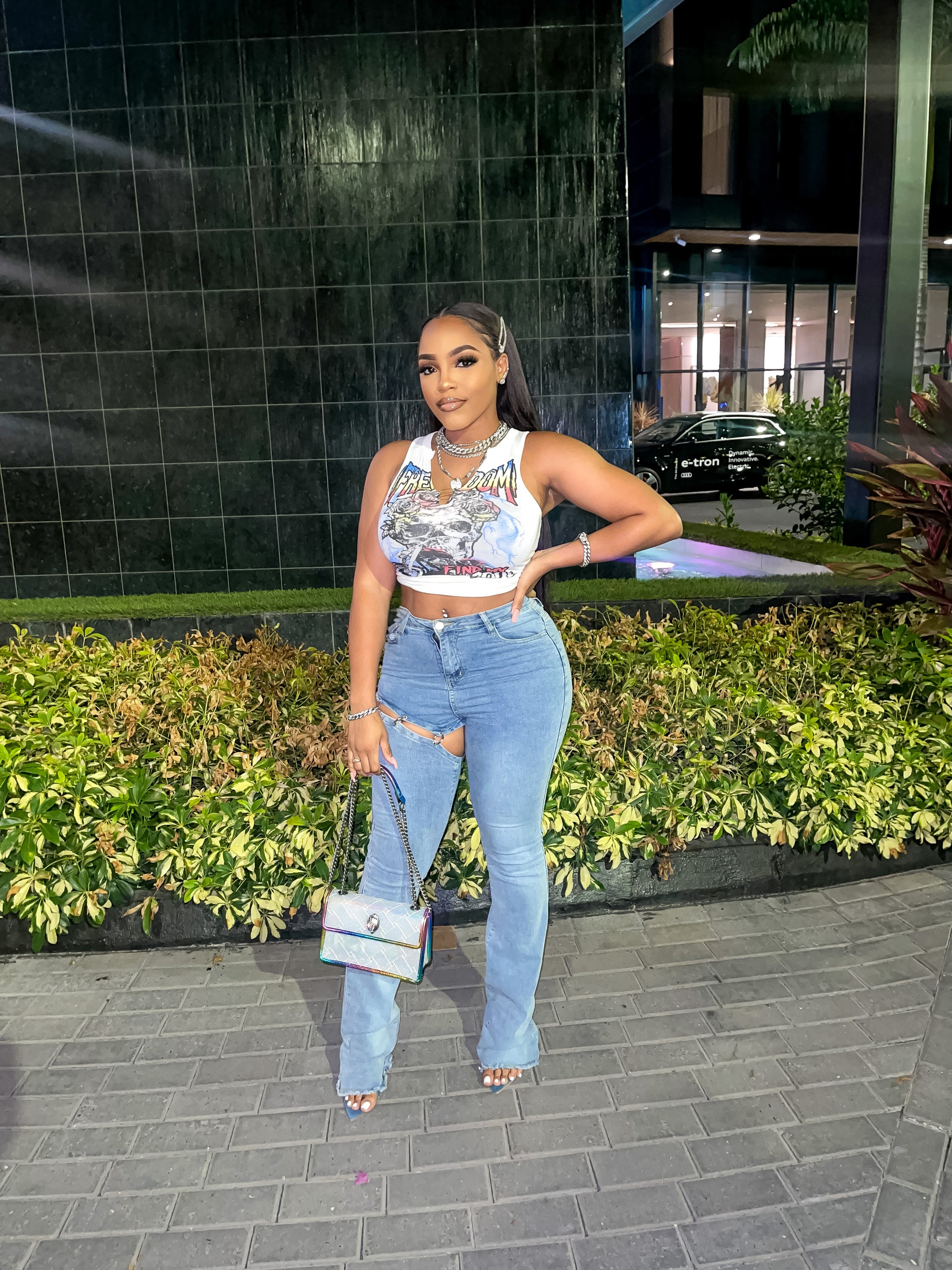 Freedom Pinned Top – Bukuri Brand