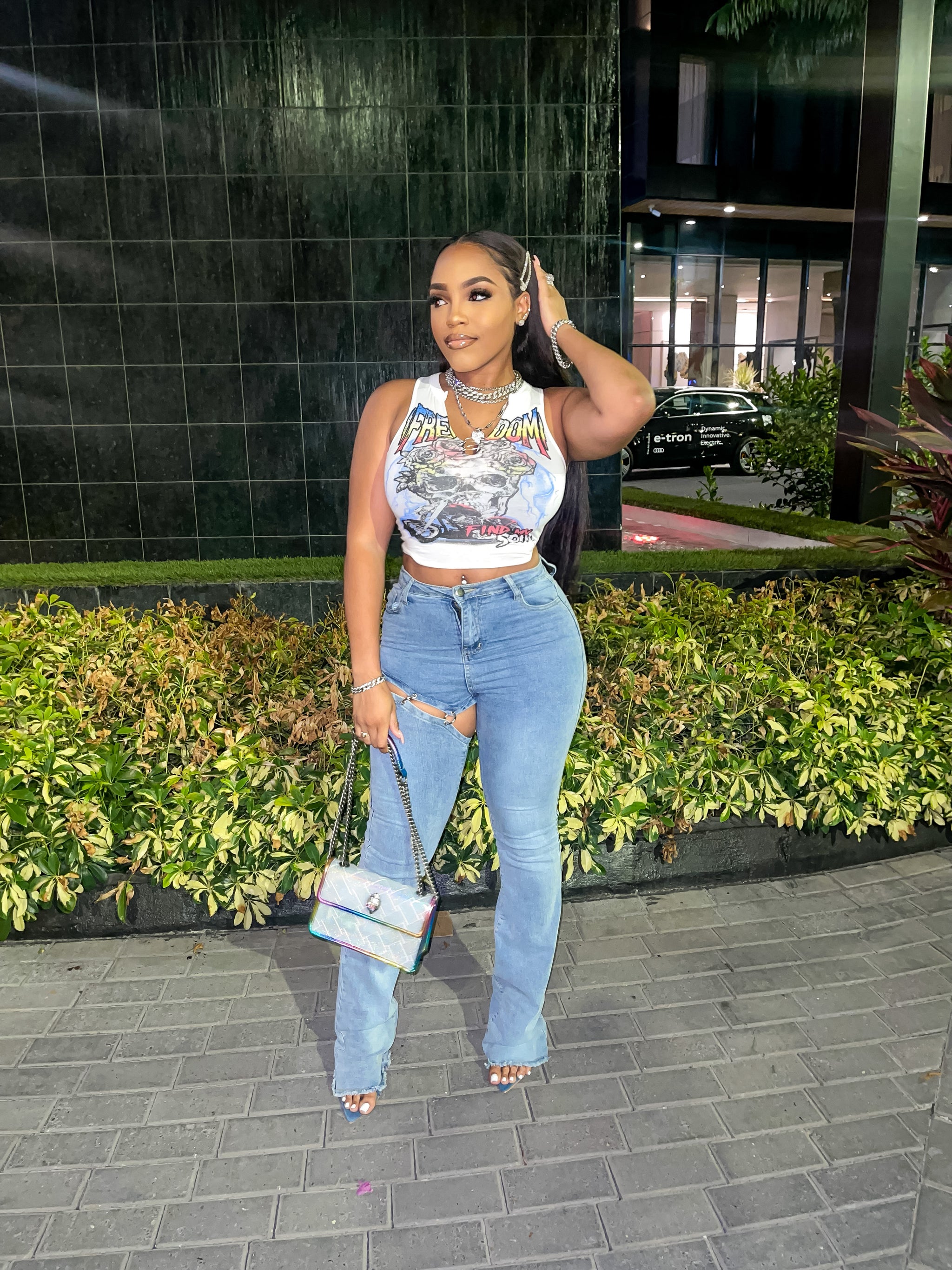 Freedom Pinned Top – Bukuri Brand
