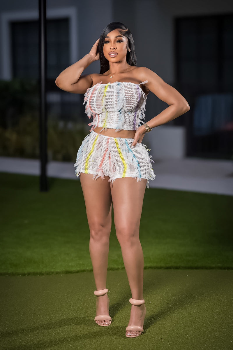 Shredded Shorts Set – Bukuri Brand