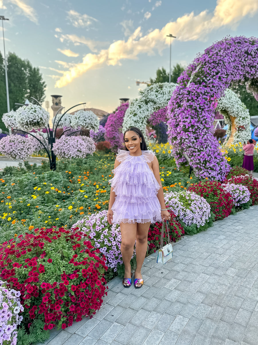 Lavender Tulle Dress – Bukuri Brand
