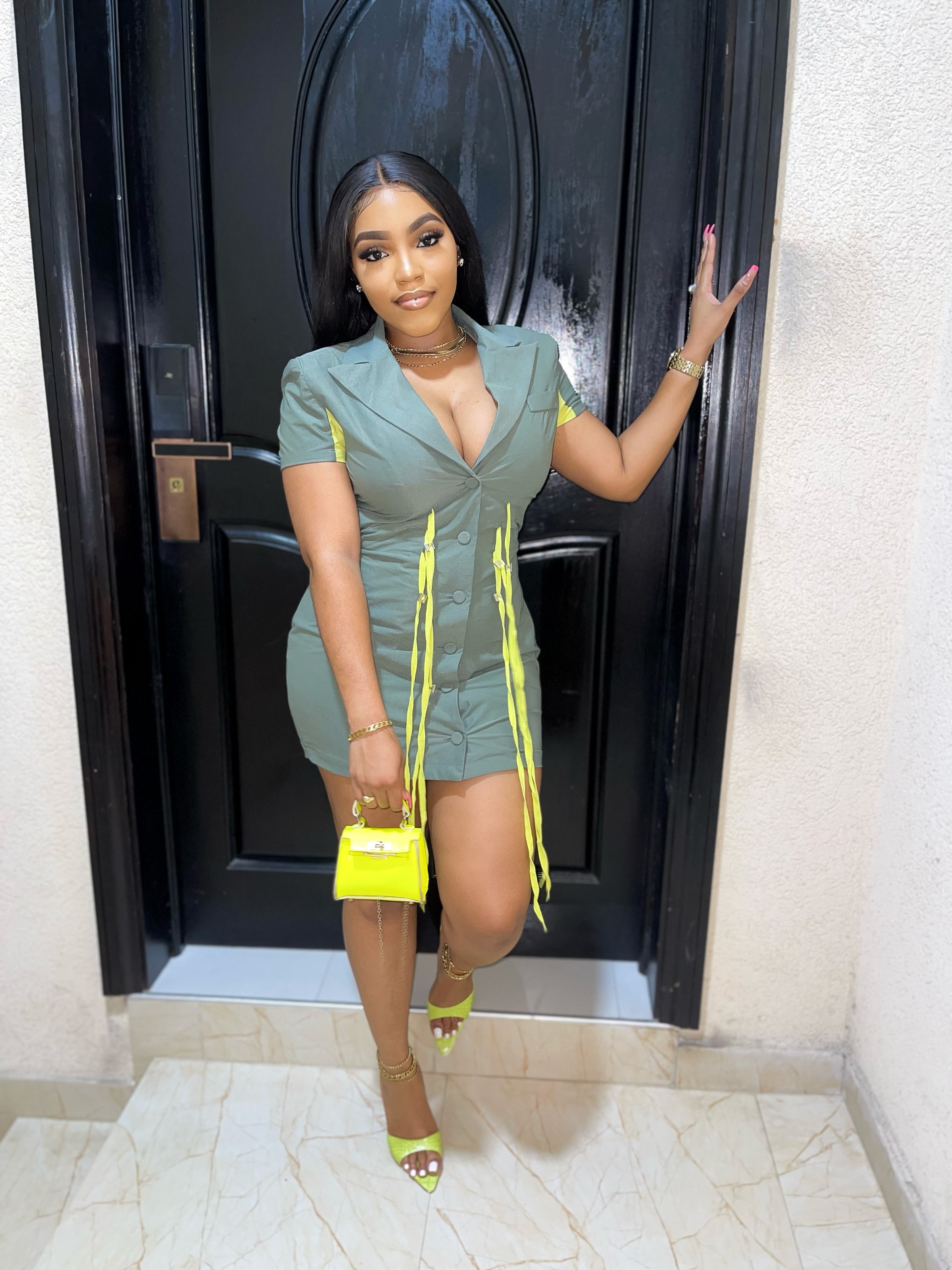 Military Vibe Dress – Bukuri Brand