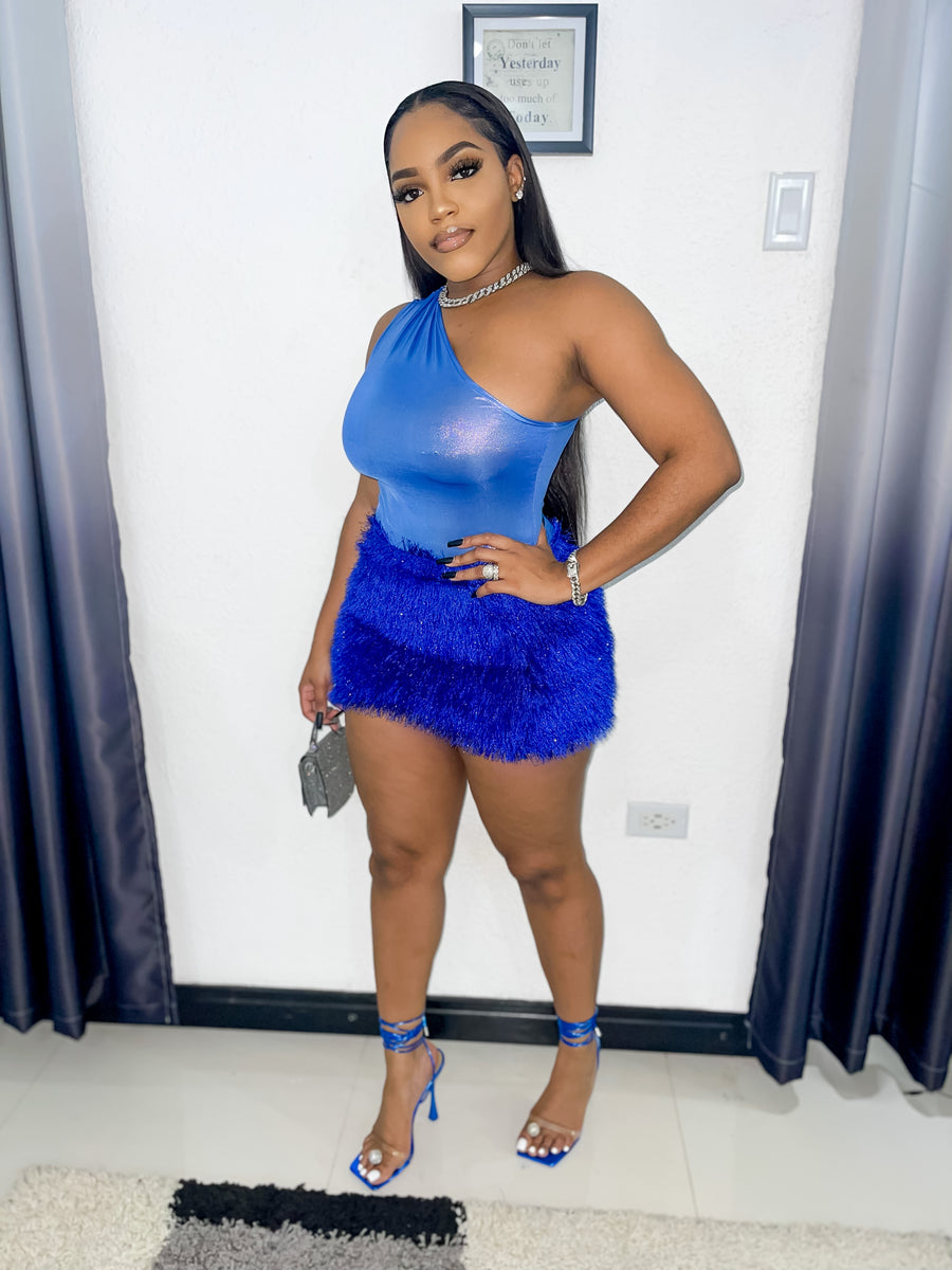 Blue Fire Skirt Set – Bukuri Brand